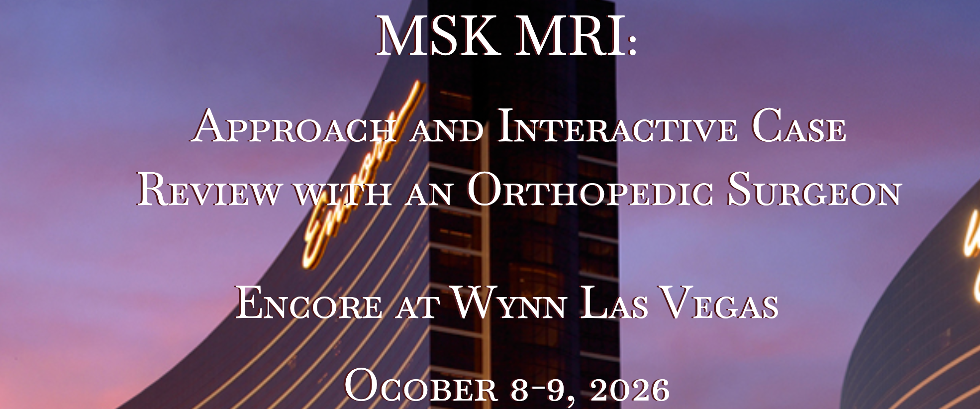 MSK MRI: Approach and Interactive Case Review with an Orthopedic ...
